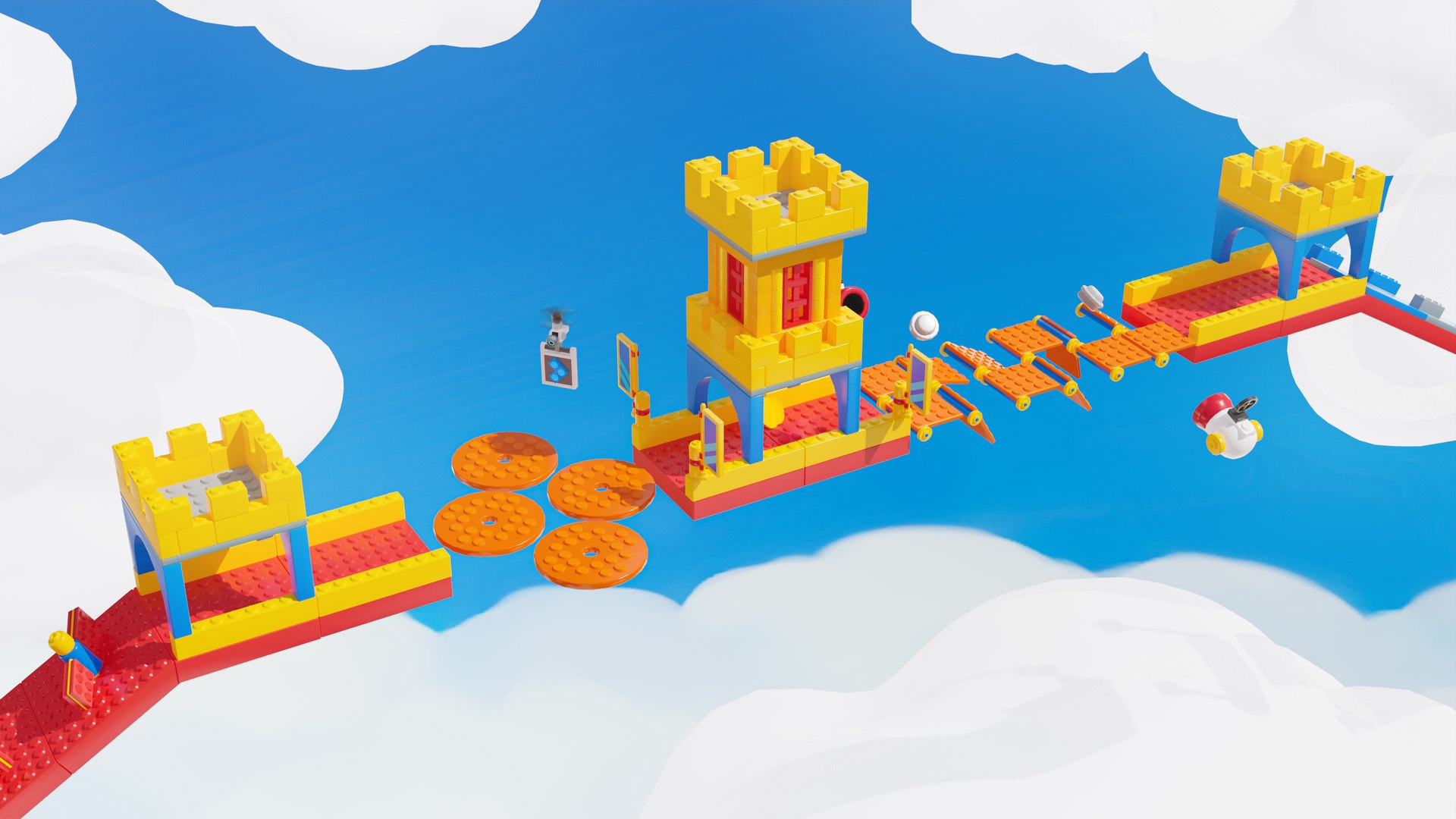 3D Platformer 7 Constructor Model - TurboSquid 2300159