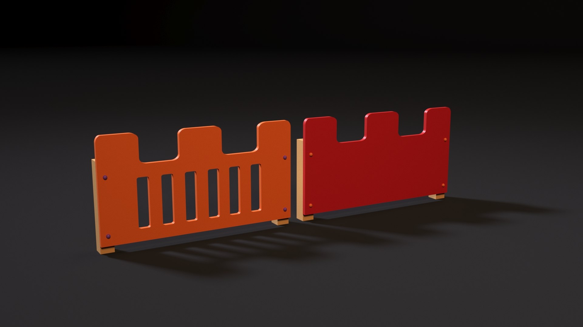 Playground Fencing 3D Model - TurboSquid 1738438