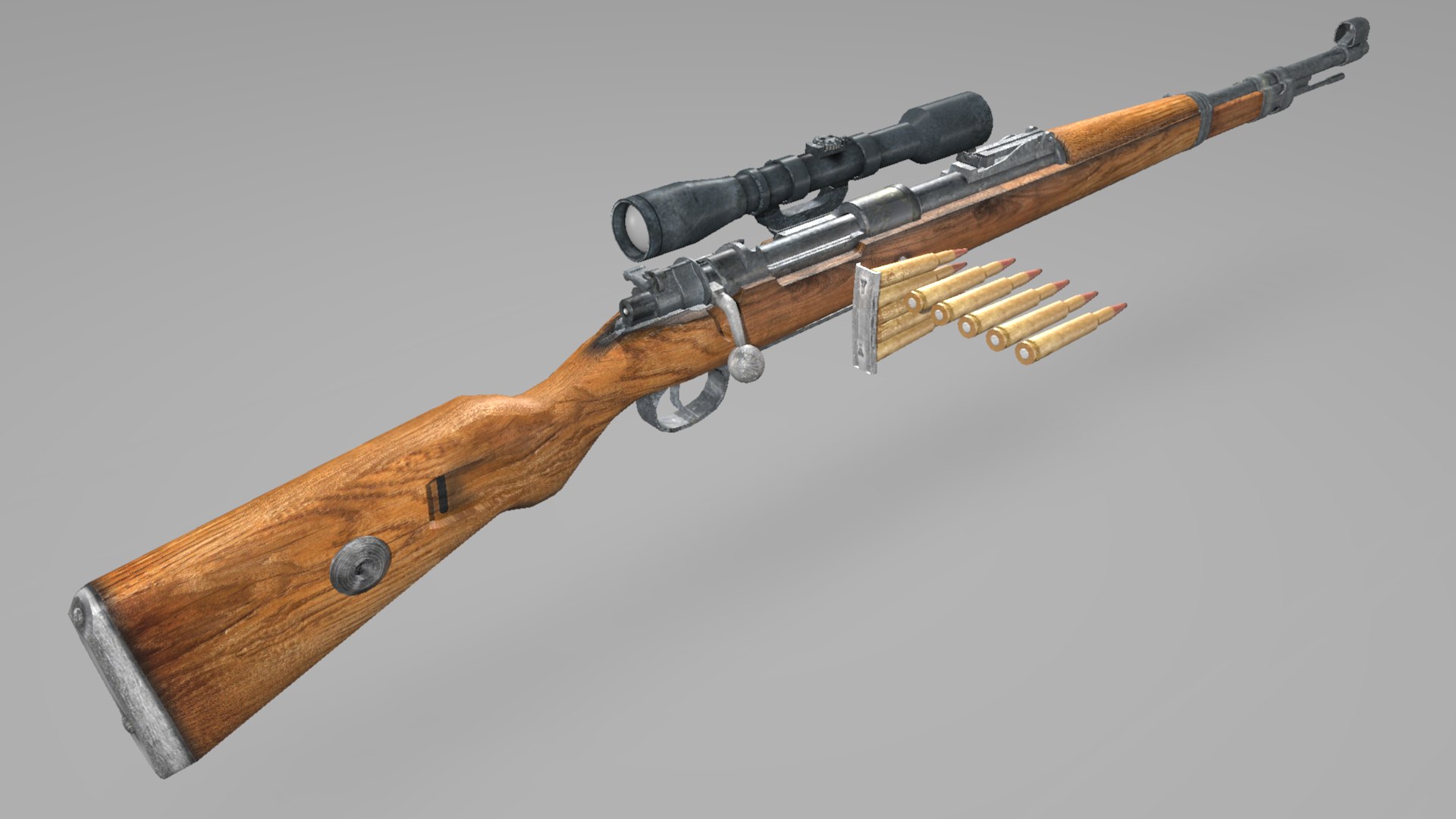 3D KAR98 - TurboSquid 2198046