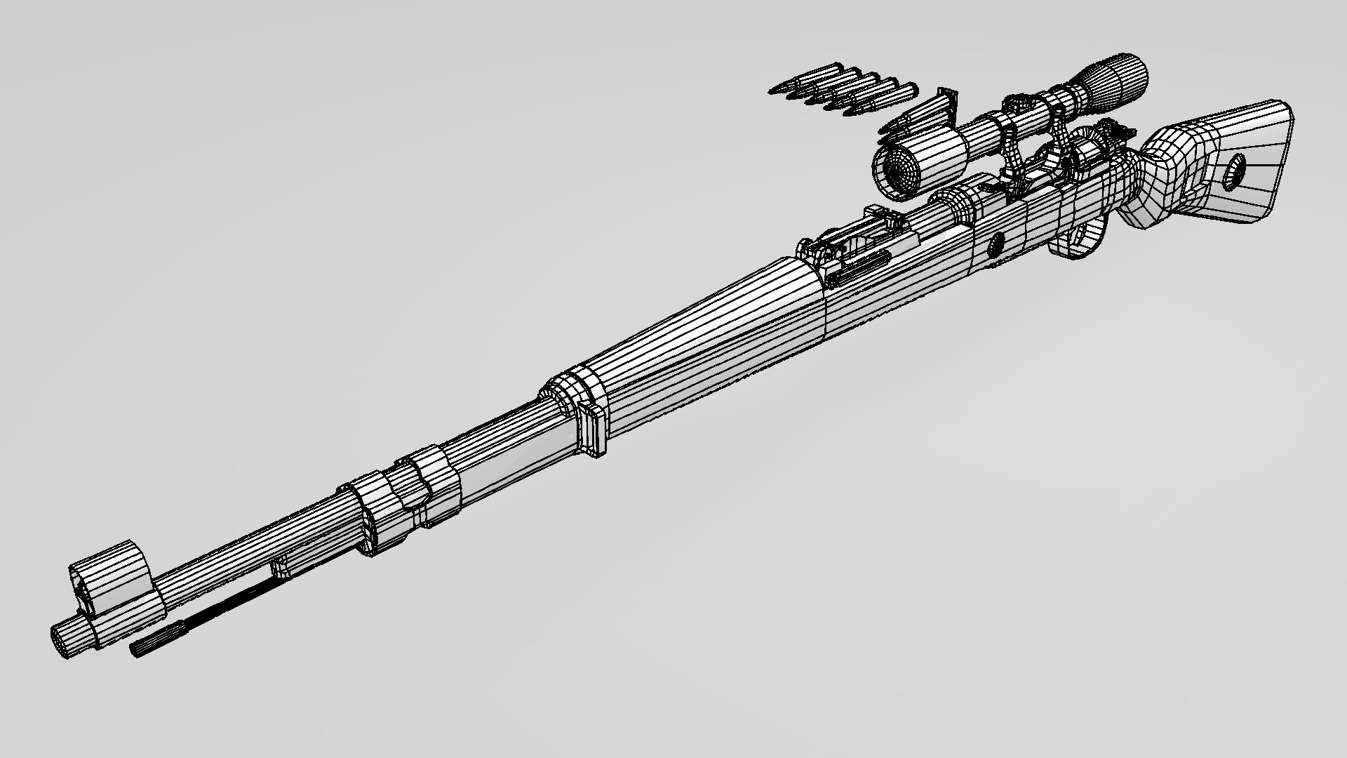 3D KAR98 - TurboSquid 2198046