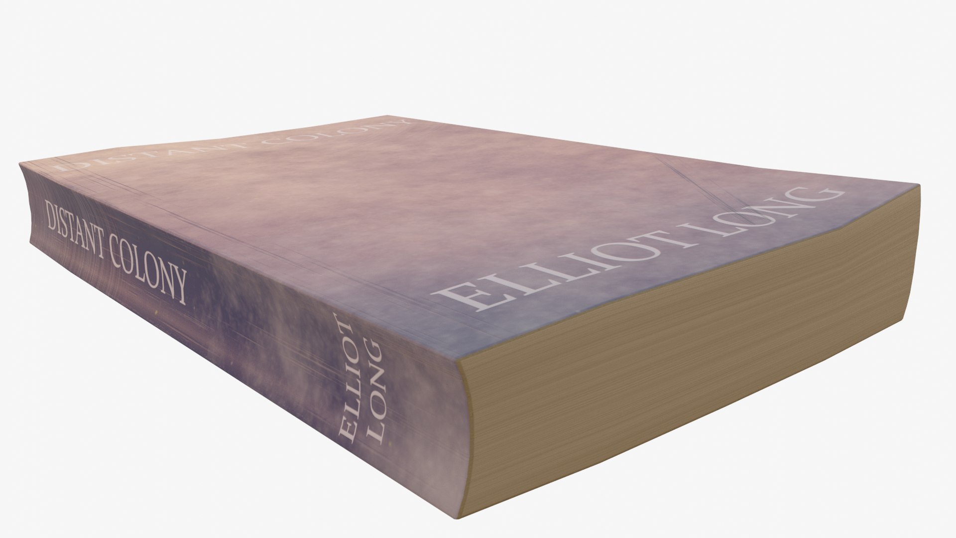 3D Paperback Book - TurboSquid 1558653