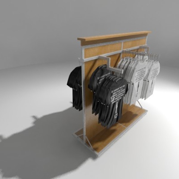 3d retail fixture
