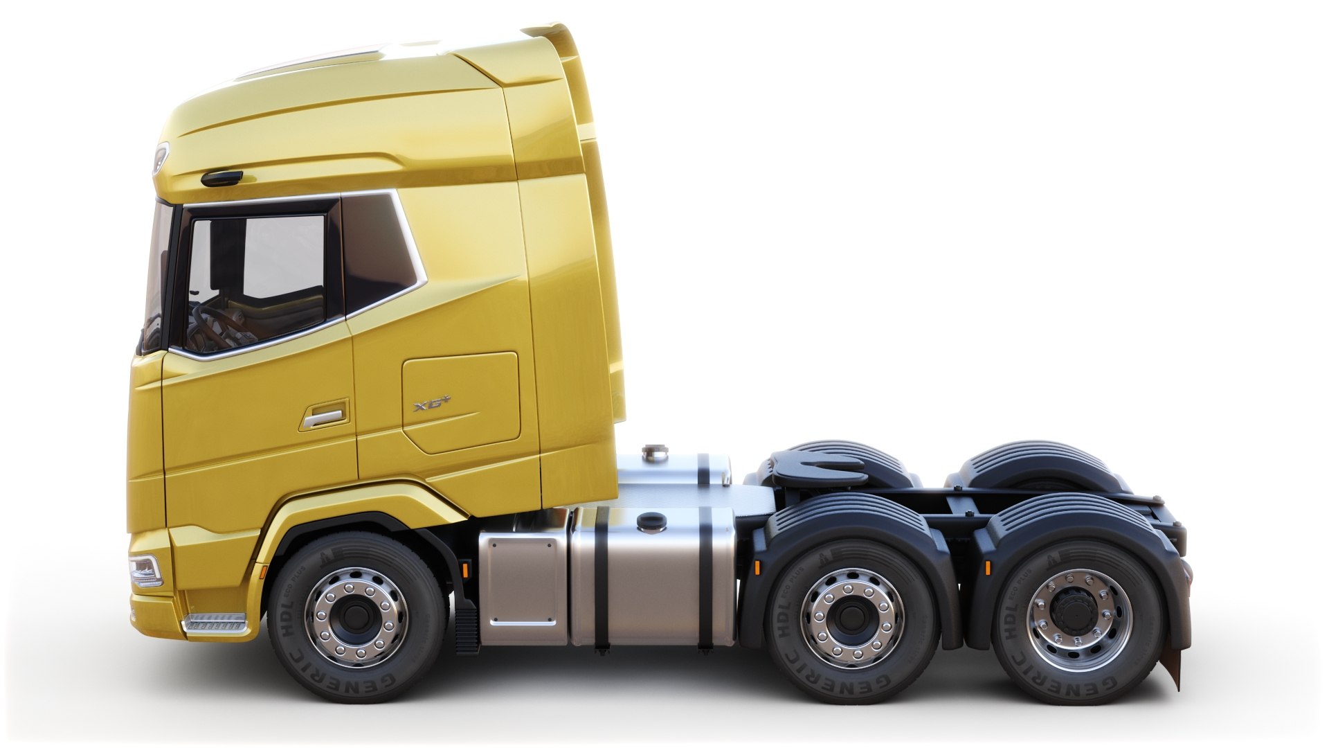 DAF XG Semi Truck With Trailer 3D - TurboSquid 2130854