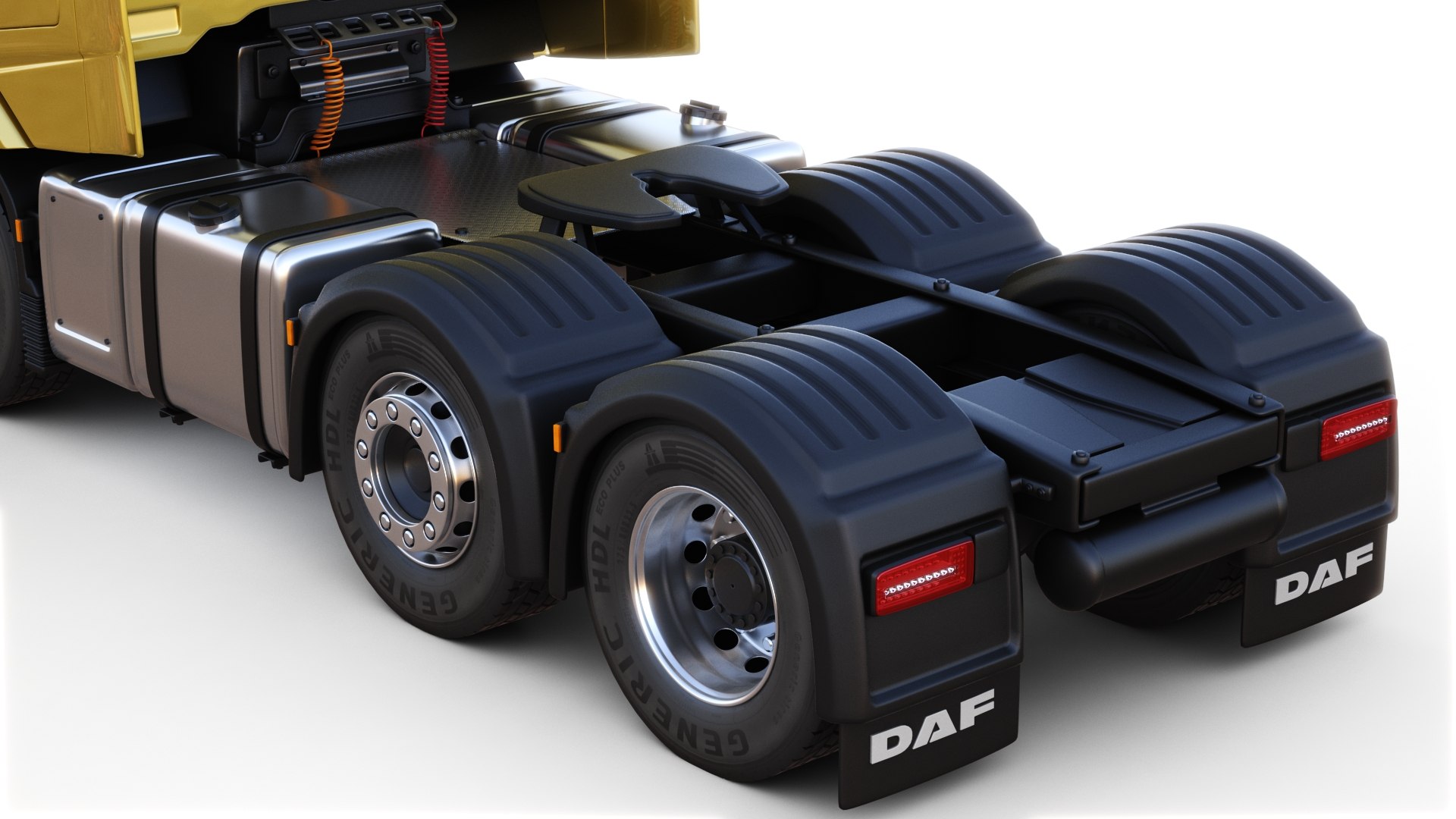 DAF XG Semi Truck With Trailer 3D - TurboSquid 2130854