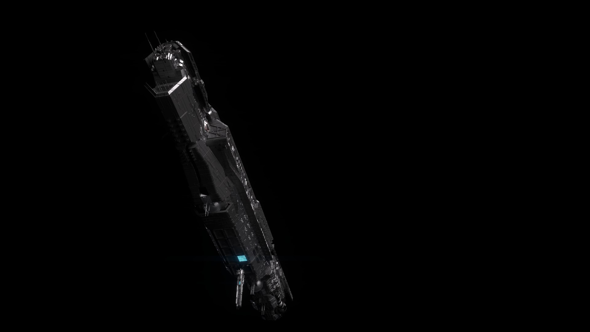 Infinity Super Carrier Spaceship 3D Model - TurboSquid 2352403