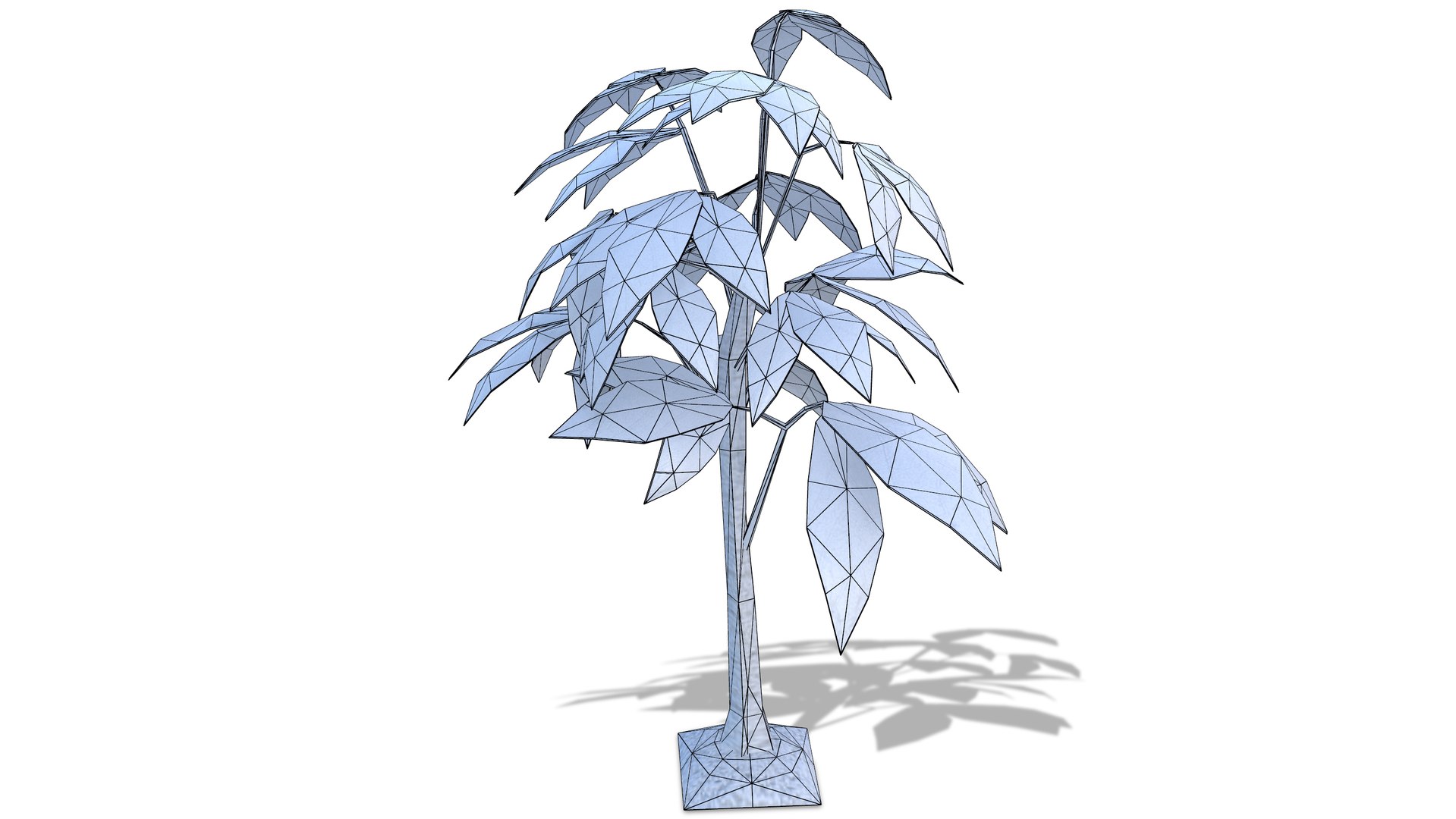 Tropical Leaves Tree 3D model - TurboSquid 1735126