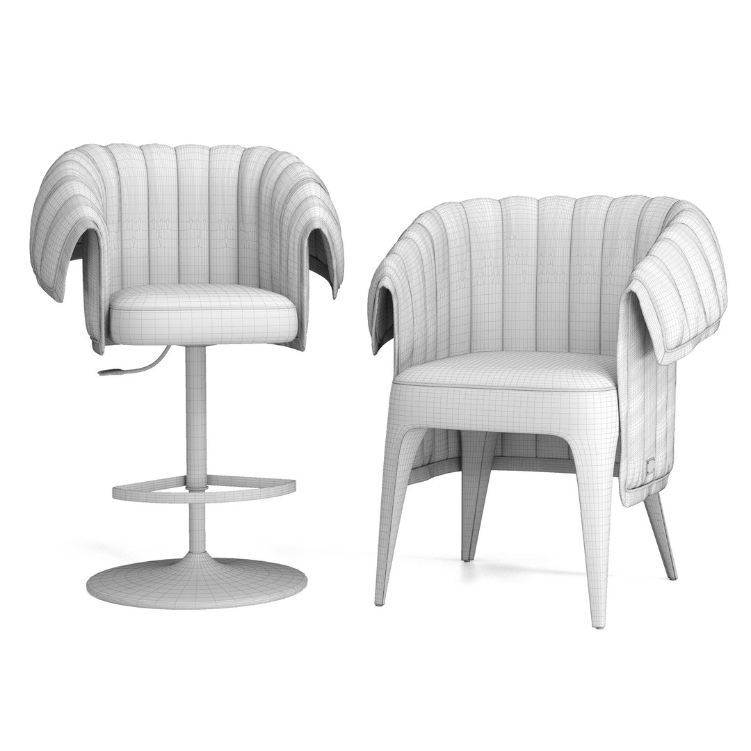MANTA chair 3D model - TurboSquid 1725464