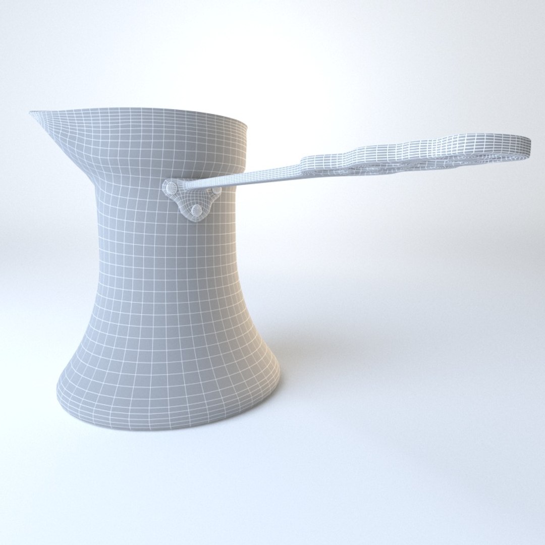 Coffee pot 3D model - TurboSquid 1266541