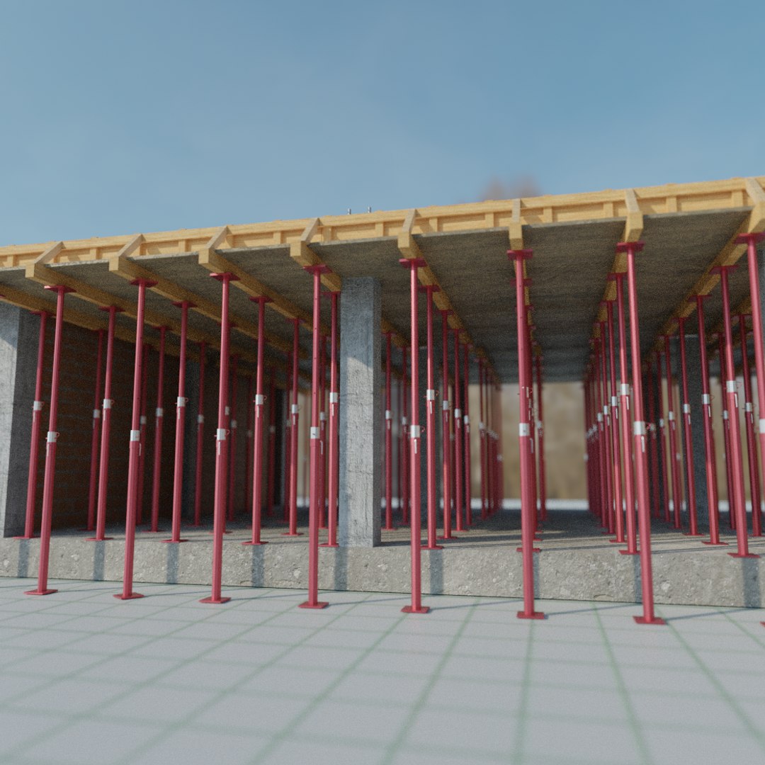 Simple Construction Model - TurboSquid 1603508