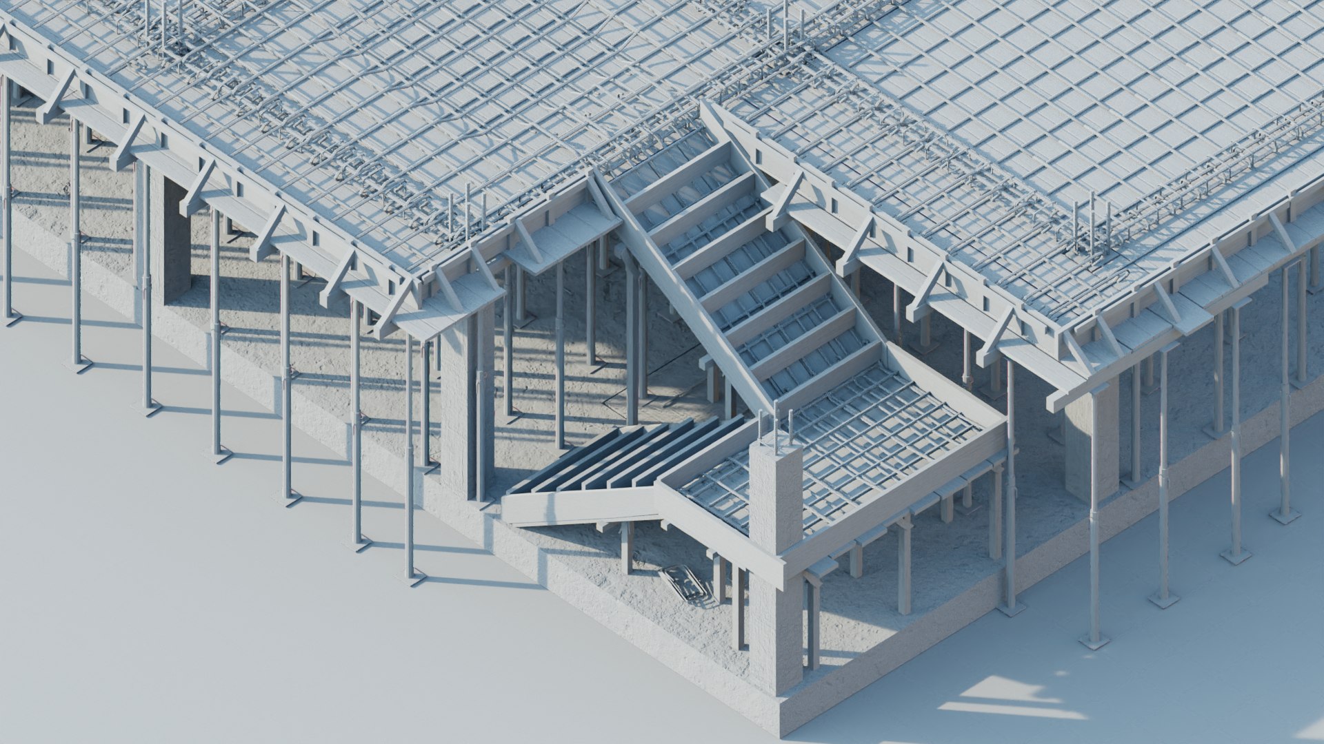 Simple Construction Model - TurboSquid 1603508