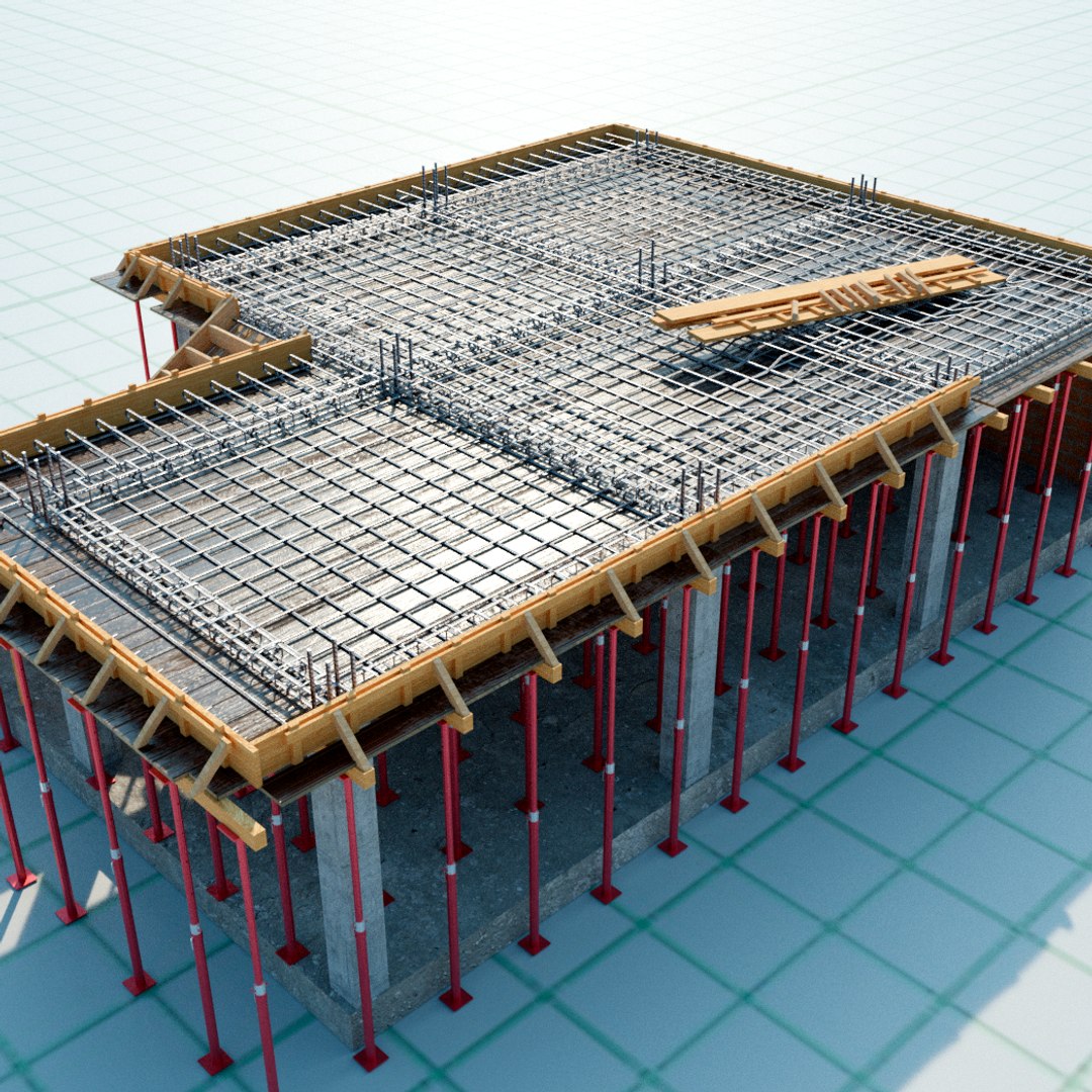 Simple Construction Model - TurboSquid 1603508