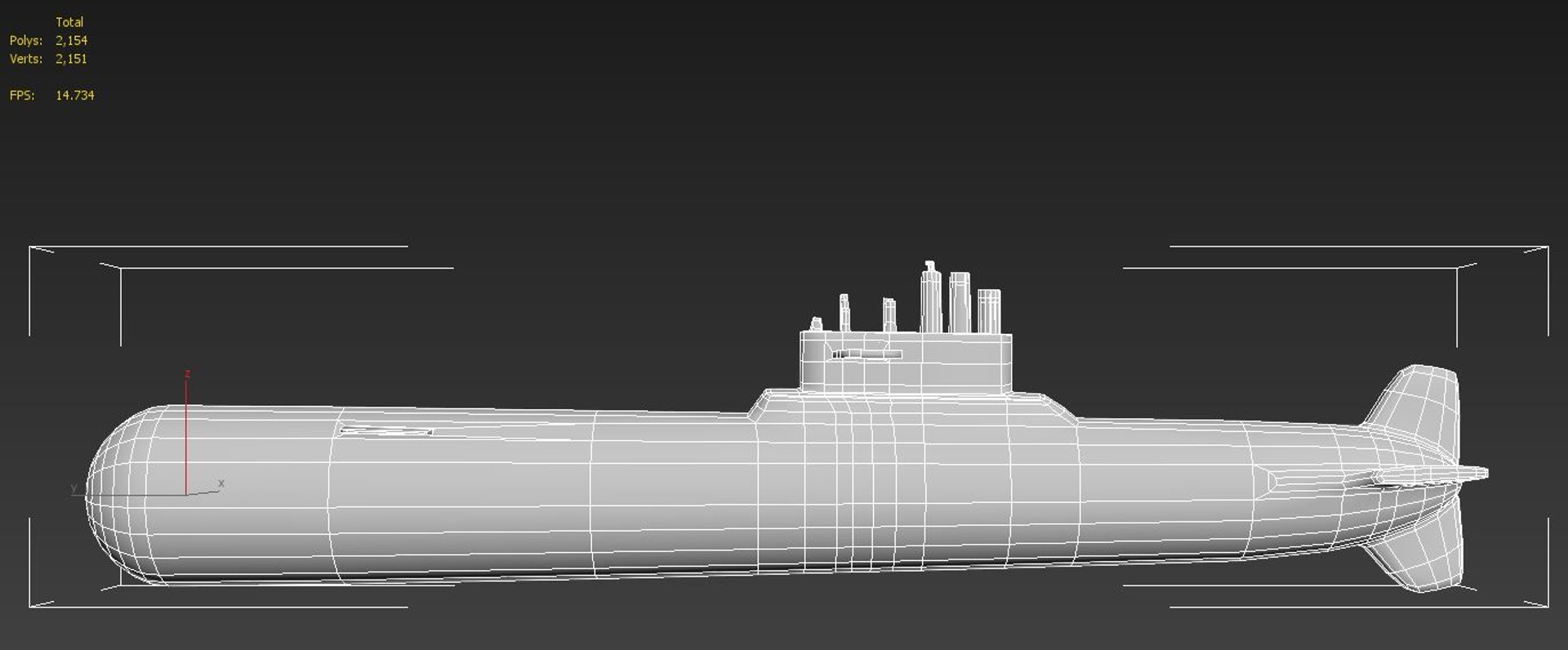 3d Model Submarine