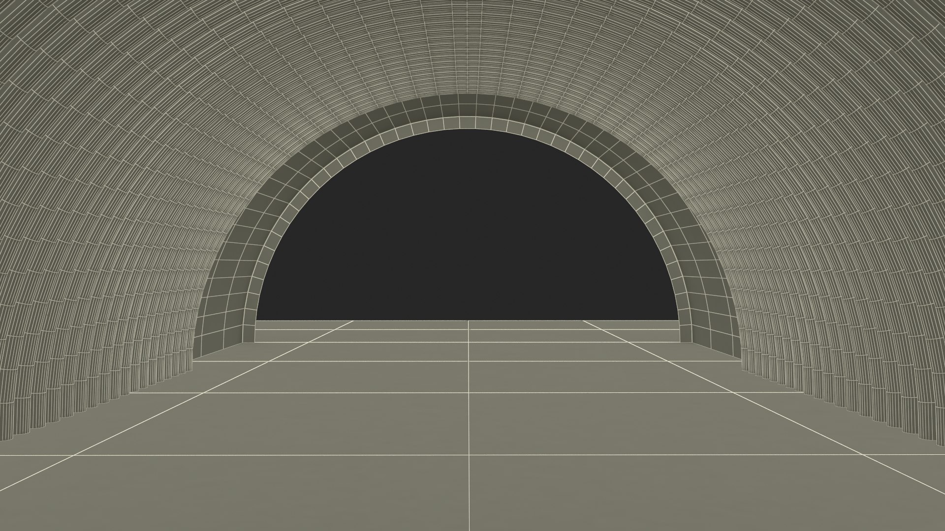 Empty Concrete Fighter Jet Hangar 3D Model - TurboSquid 2342483