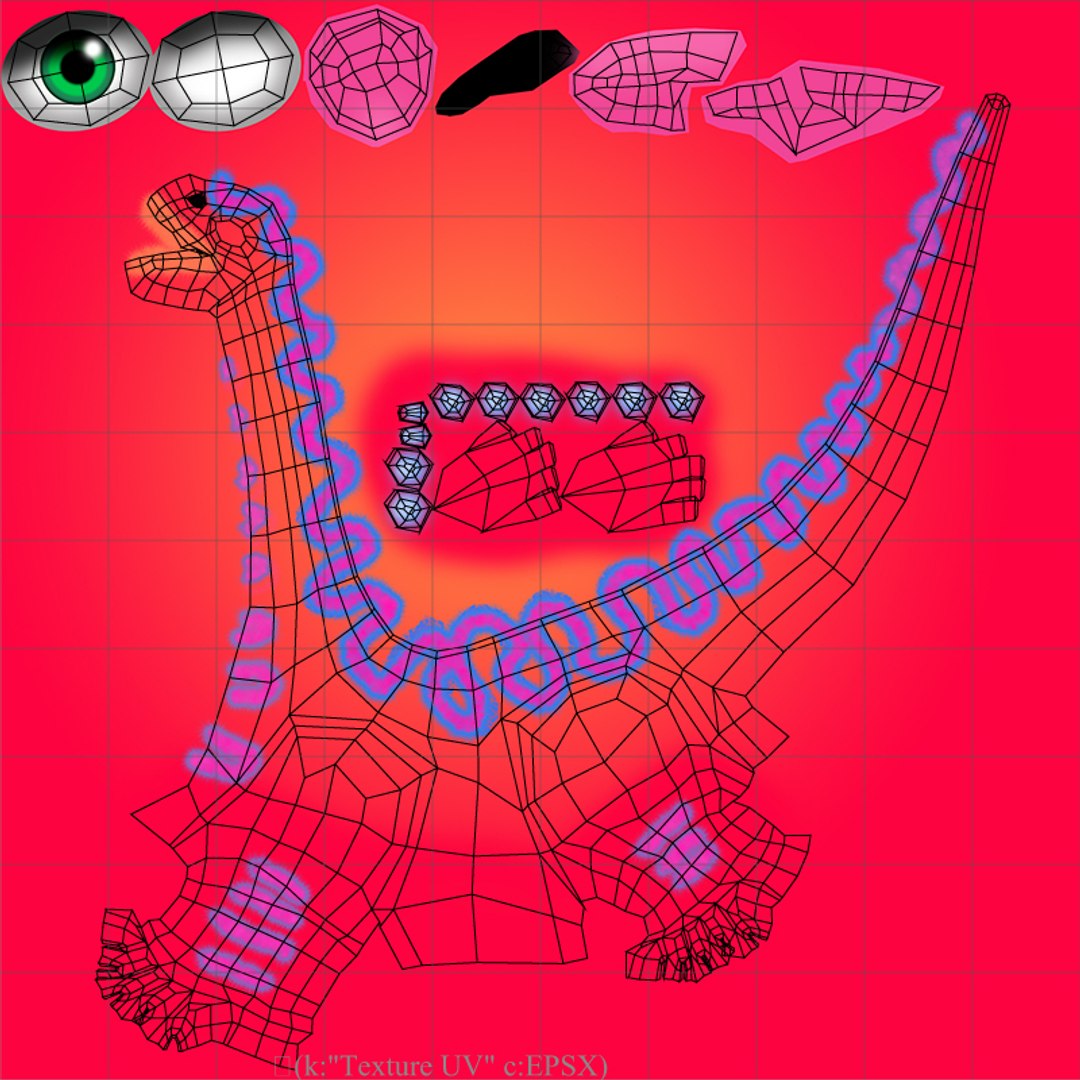 Omeisaurus Model - TurboSquid 1720357