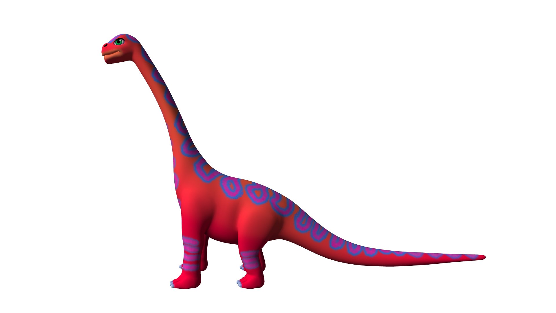 Omeisaurus Model - TurboSquid 1720357