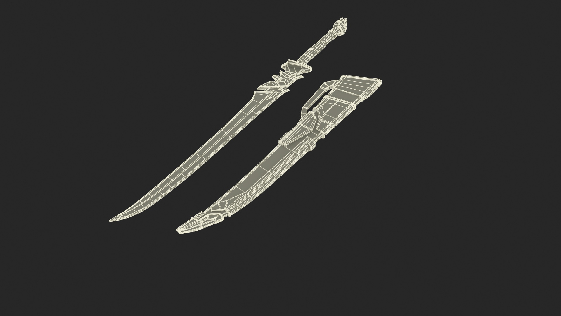 futuristic energy sword