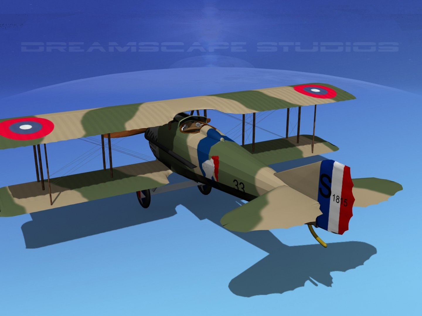 Spad Xiii Xii Fighters Dxf