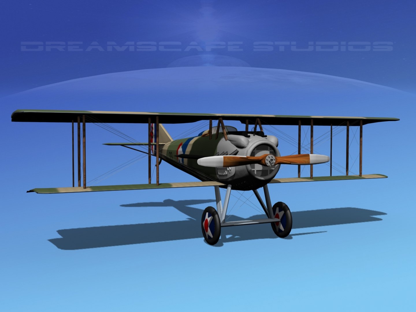 Spad Xiii Xii Fighters Dxf