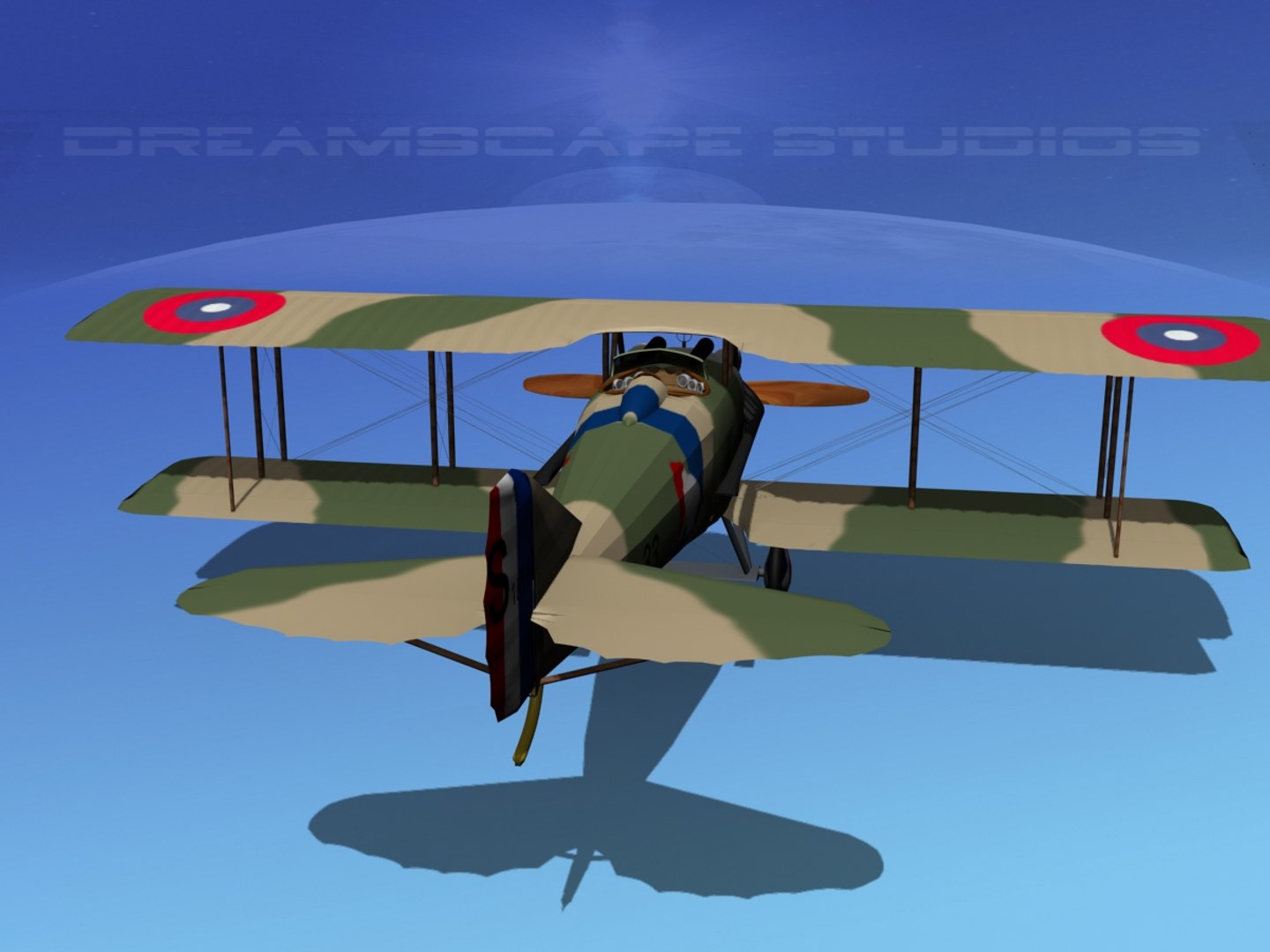 Spad Xiii Xii Fighters Dxf