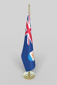 Anguilla Flag 3D Models for Download | TurboSquid