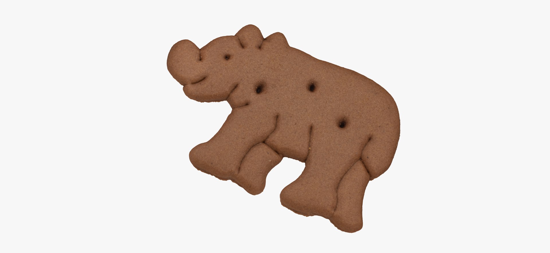 Cocoa Rhino Cookie 01 Model - TurboSquid 1710413