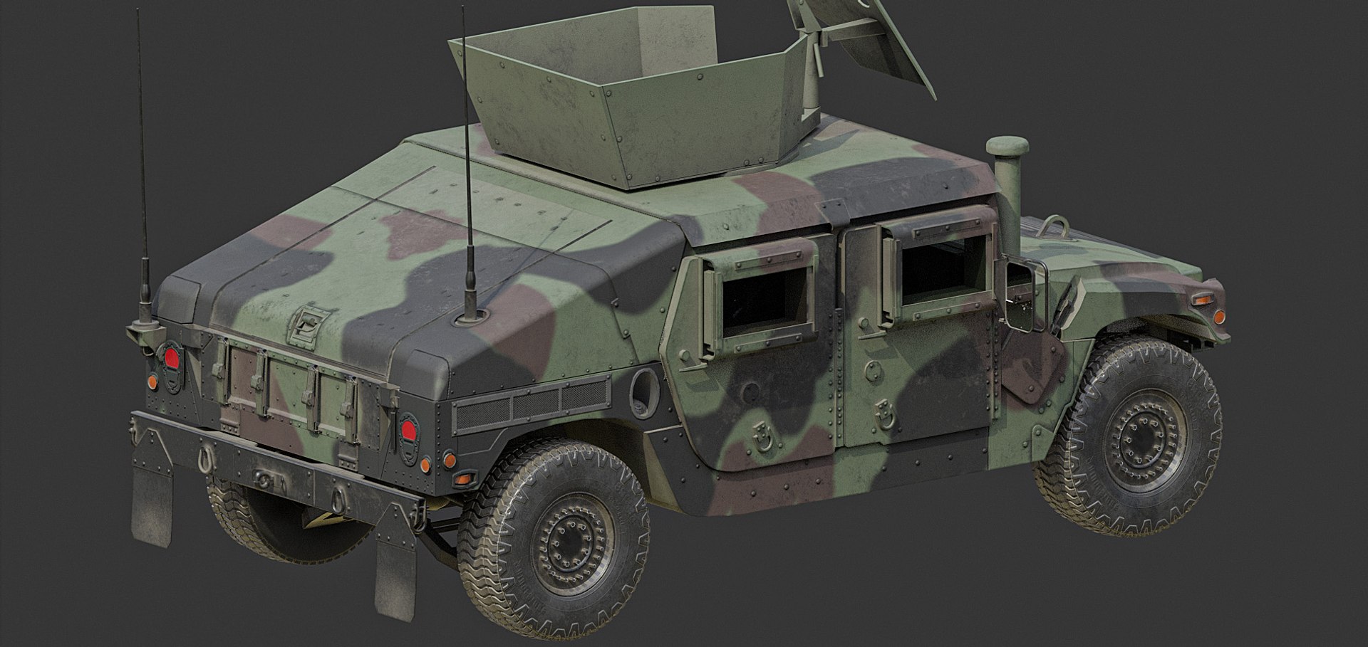 3D Humvee M1151a1 Model - TurboSquid 1655824