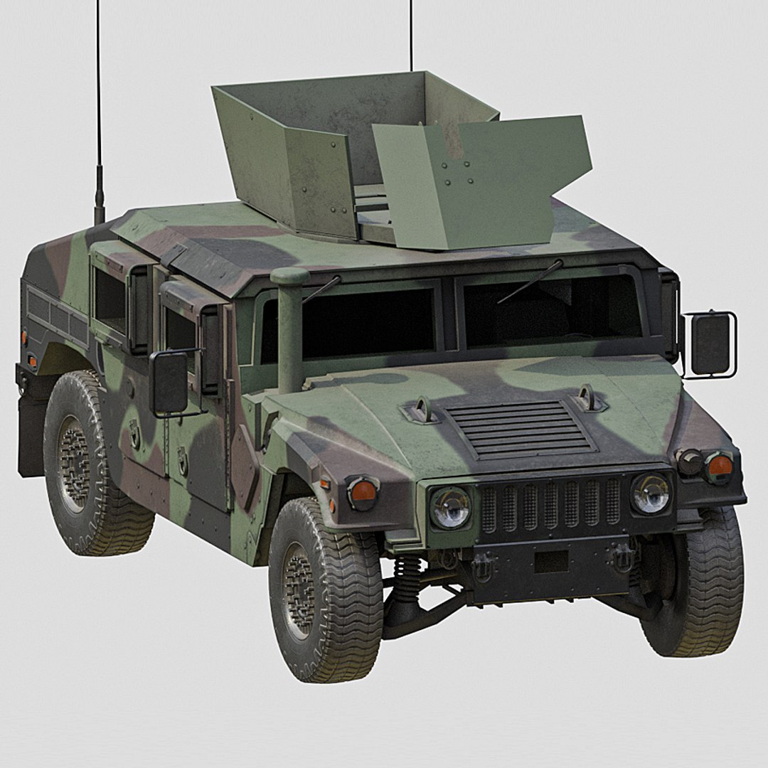 3D Humvee M1151a1 Model - TurboSquid 1655824