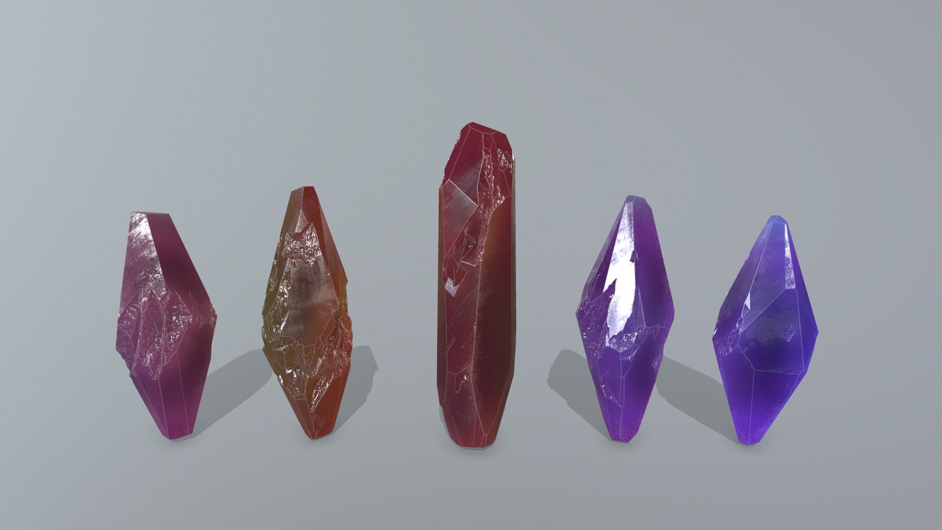 Crystal Set 3D Model - TurboSquid 2275729