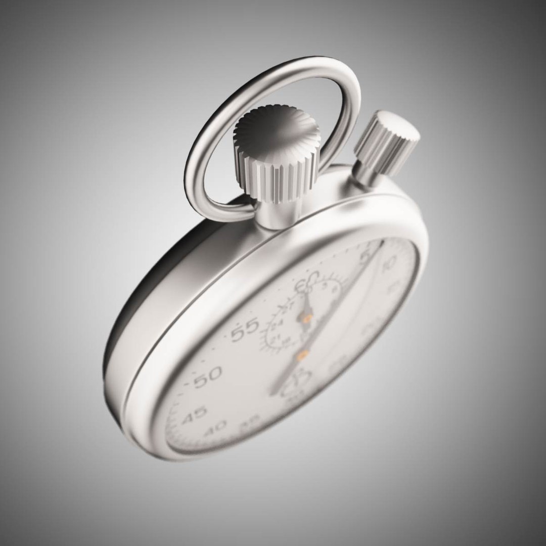 3D Stopwatch Stop Watch - TurboSquid 1419896