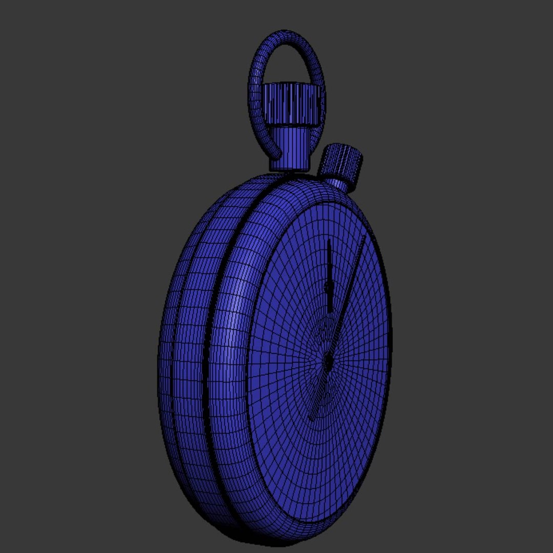 3D Stopwatch Stop Watch - TurboSquid 1419896