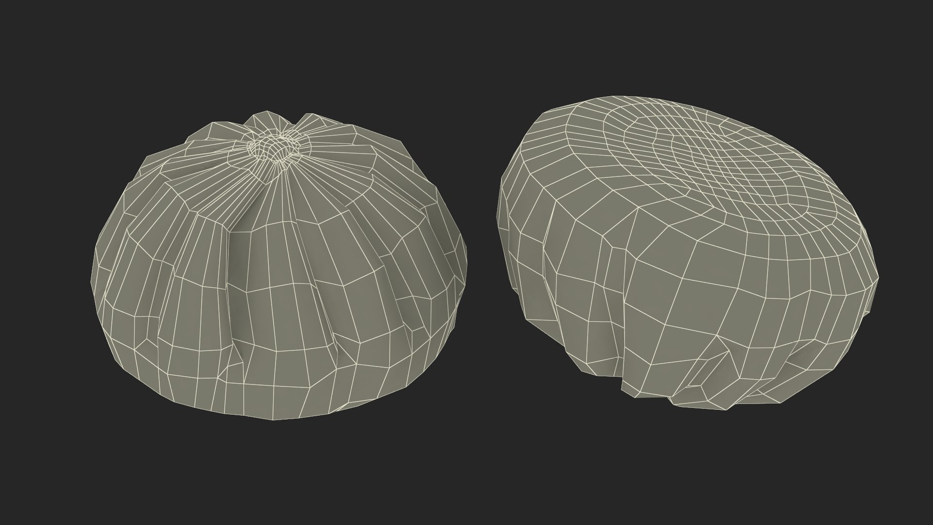 Asian Dumpling Cooked For 3D Print 3D Model - TurboSquid 2256865