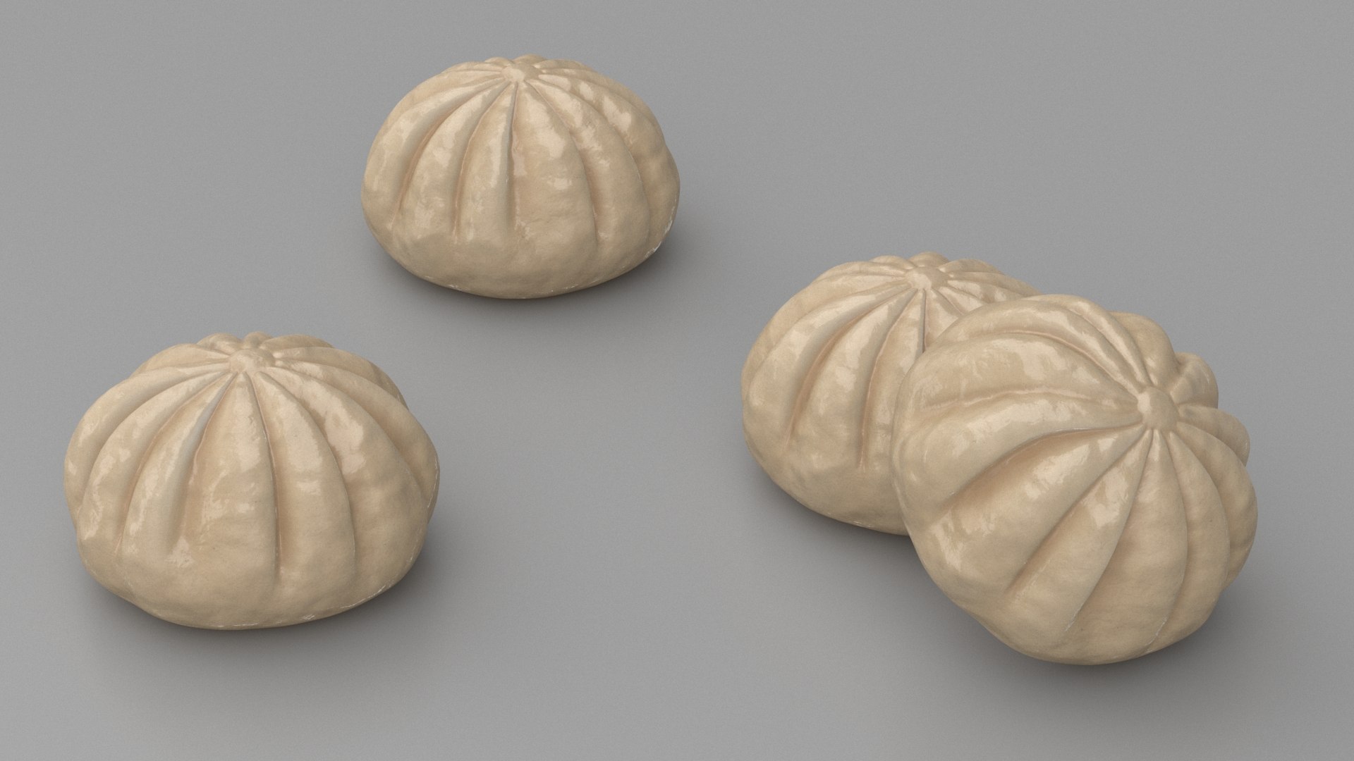 Asian Dumpling Cooked For 3D Print 3D Model - TurboSquid 2256865