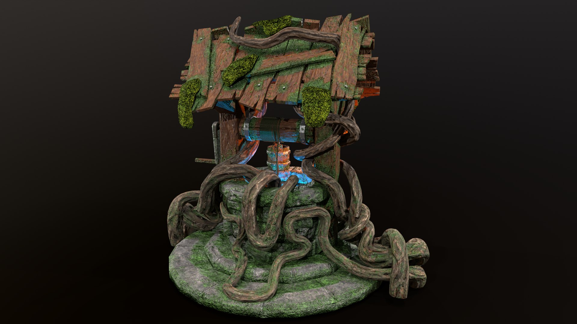 3D Magic Well - TurboSquid 1932677