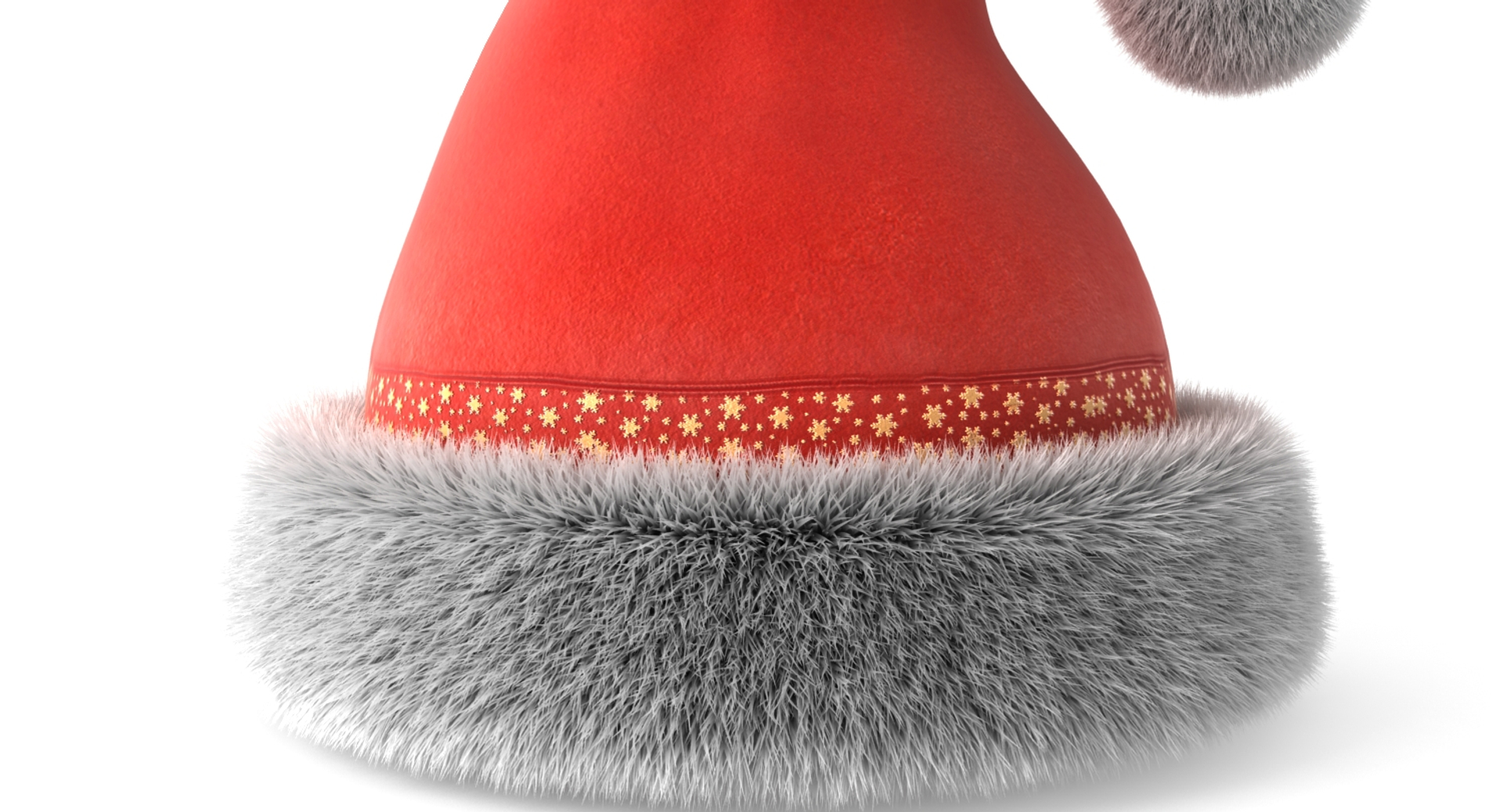 santa hat 3d model