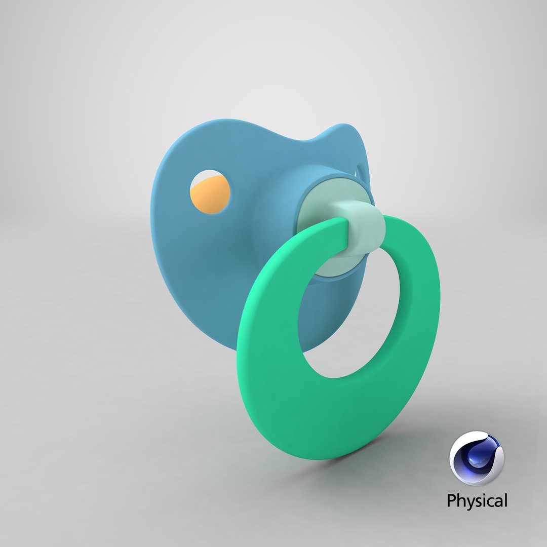 Pacifier V2 3D model - TurboSquid 1816500