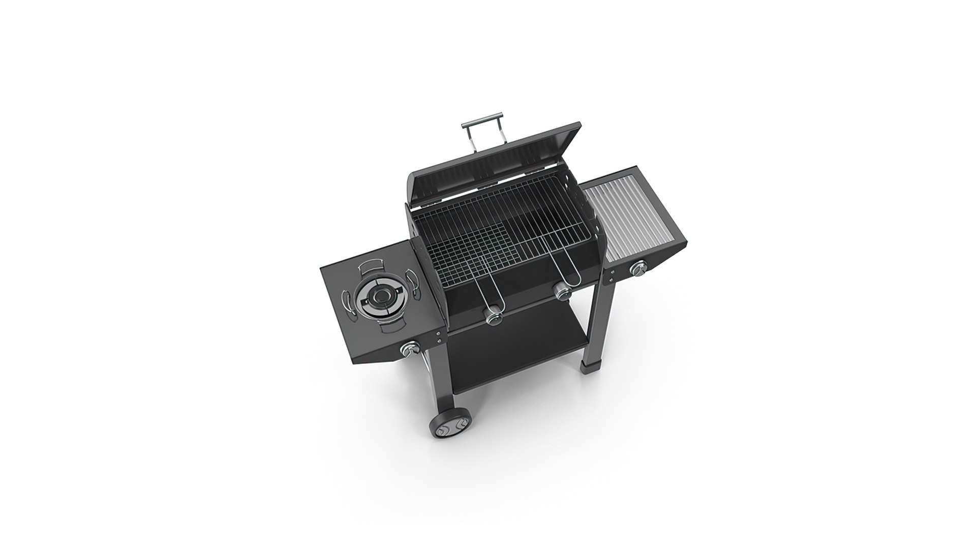 3D Portable Charcoal BBQ Grill - TurboSquid 2188590