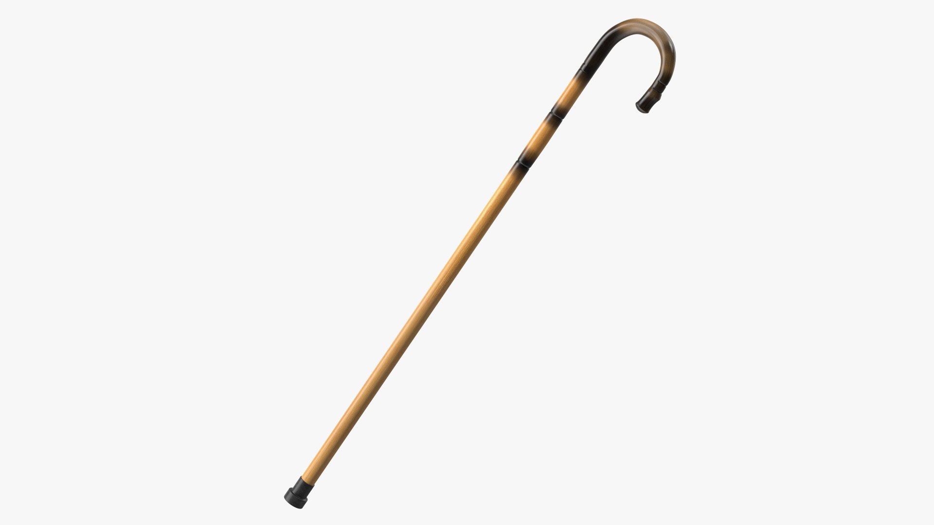 Bamboo Walking Cane 3D Model - TurboSquid 2112748