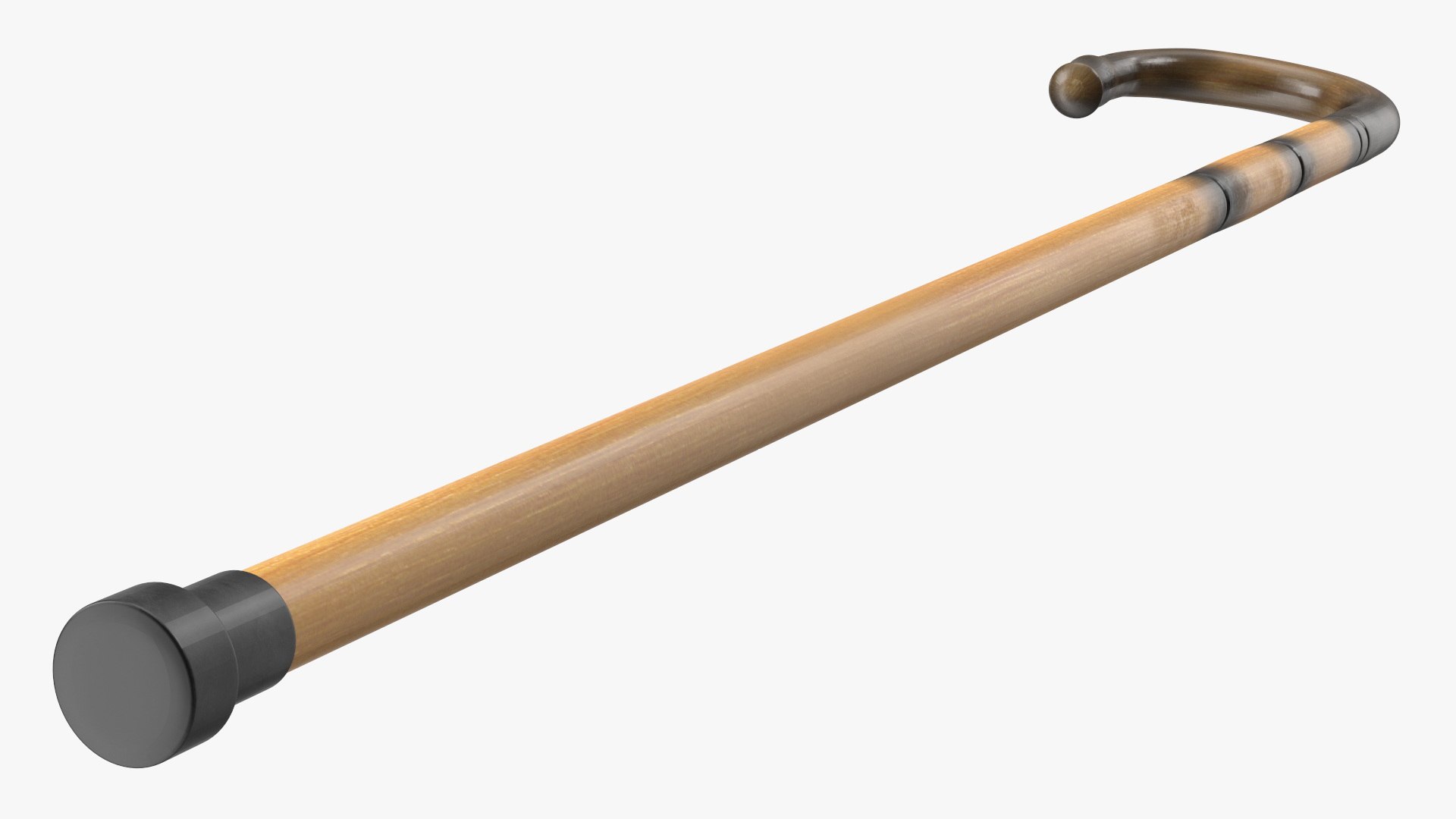 Bamboo Walking Cane 3D Model - TurboSquid 2112748