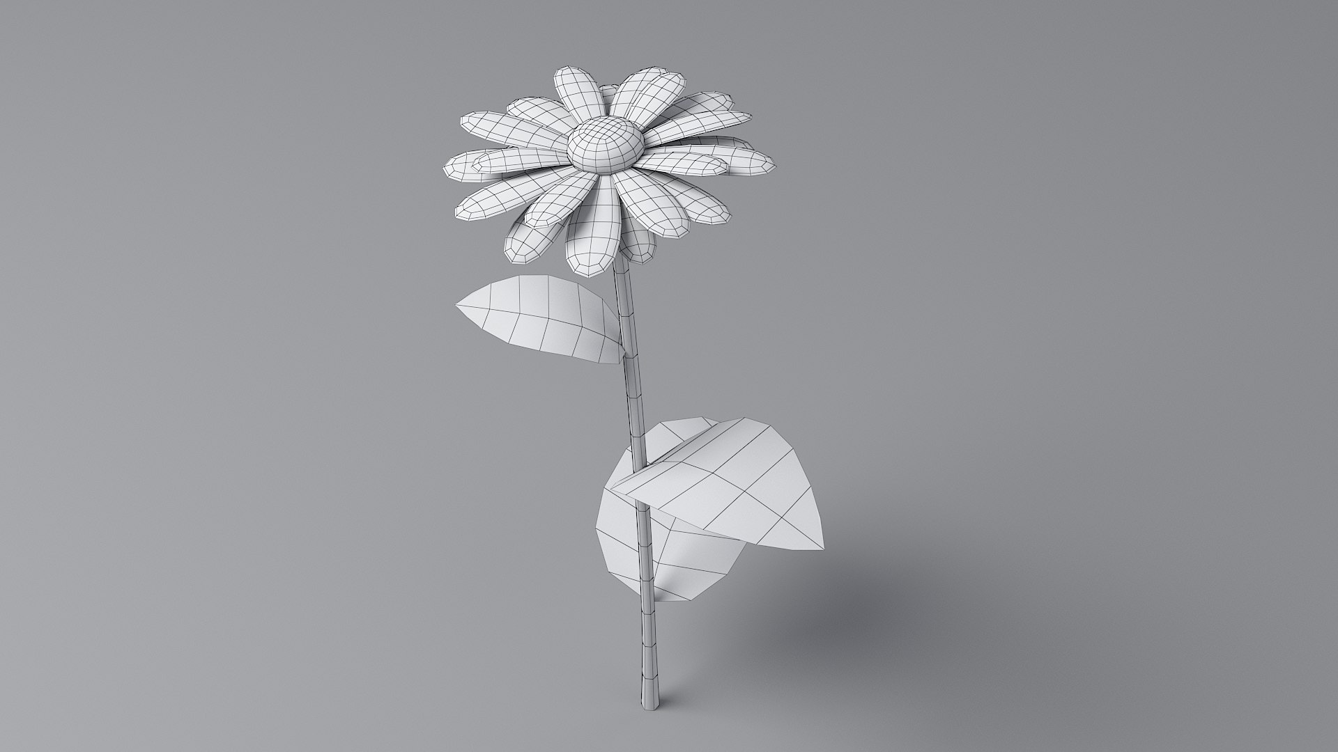 3D Cartoon Flower 01 Model - TurboSquid 2049408