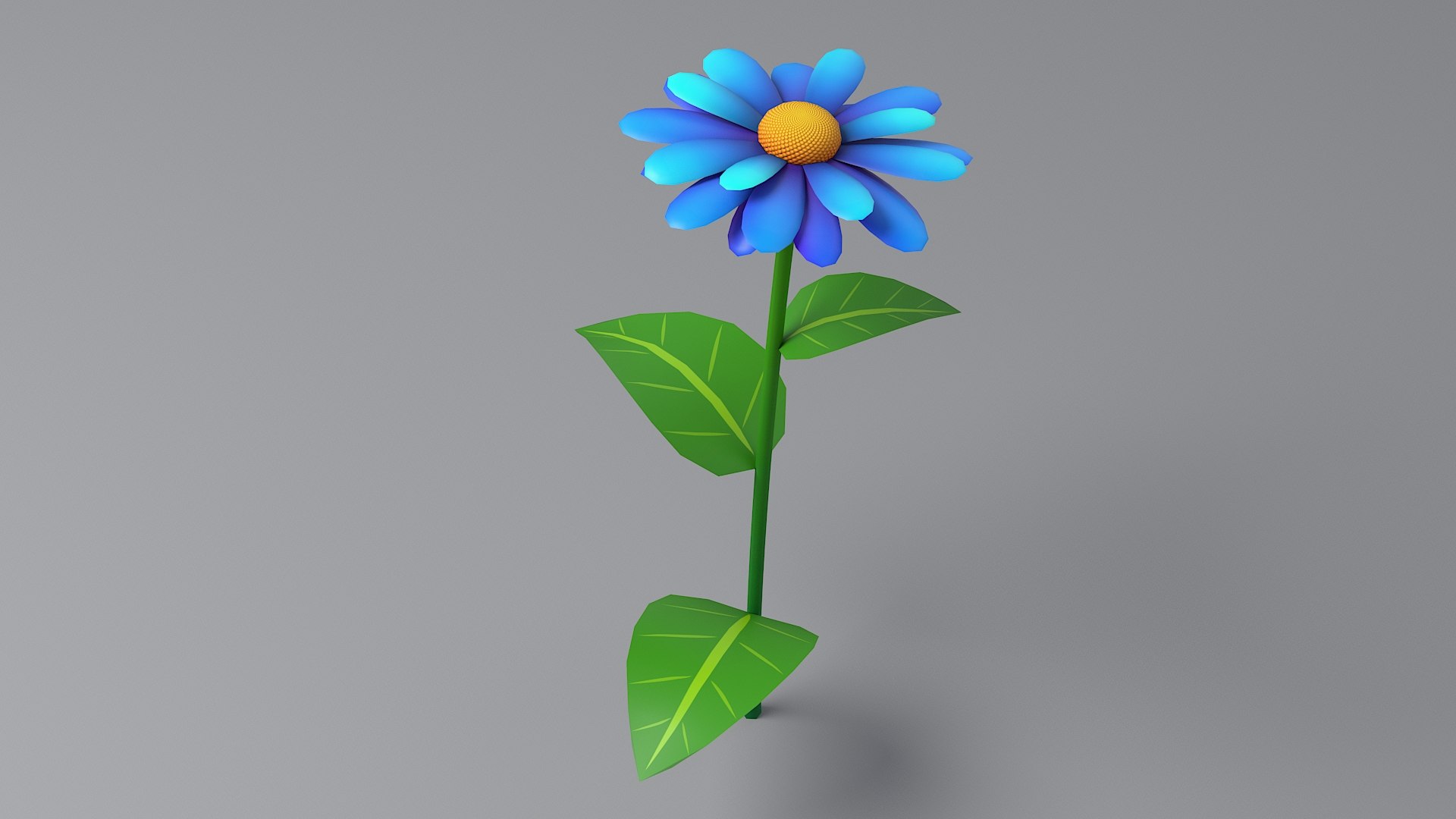 3D Cartoon Flower 01 Model - TurboSquid 2049408