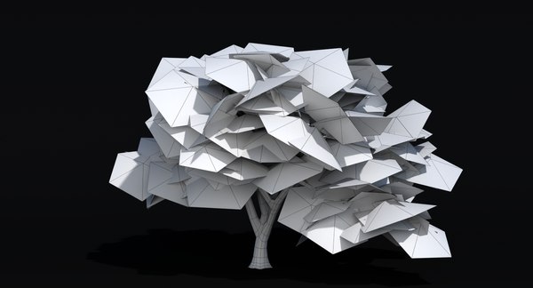 3ds max tree set polys