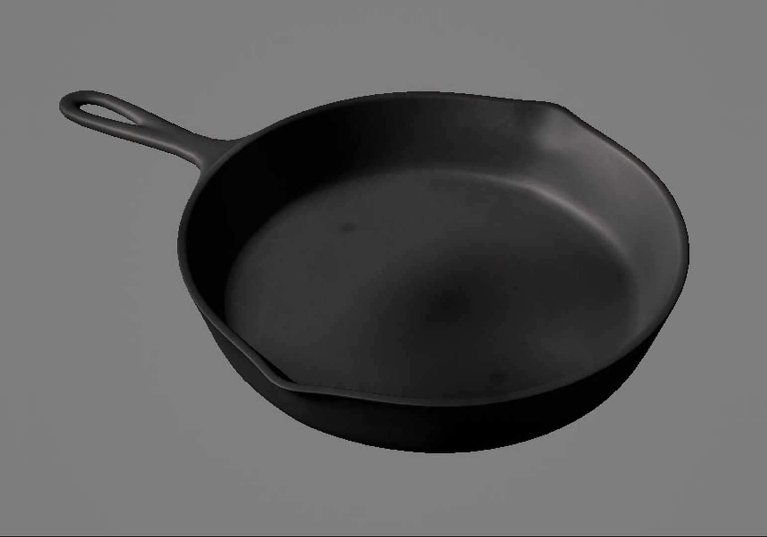 Free Cast Iron Skillet 3d Model