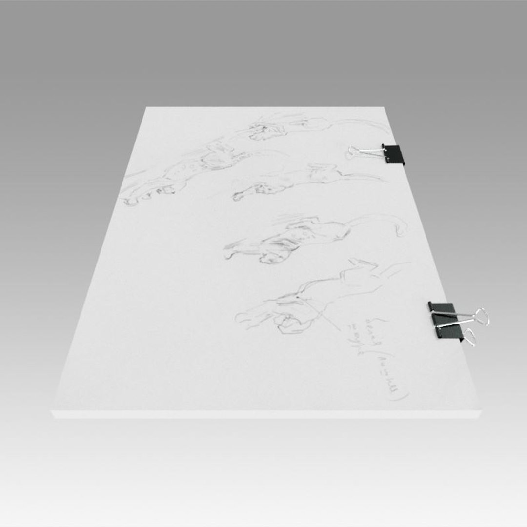 Paper Stack 3D Model - TurboSquid 1369308