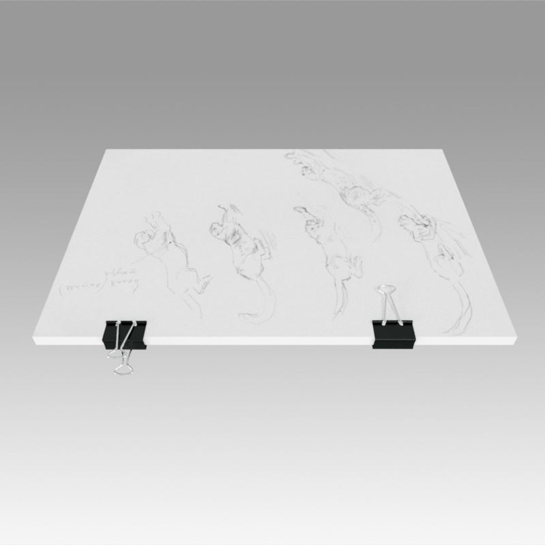 Paper Stack 3D Model - TurboSquid 1369308