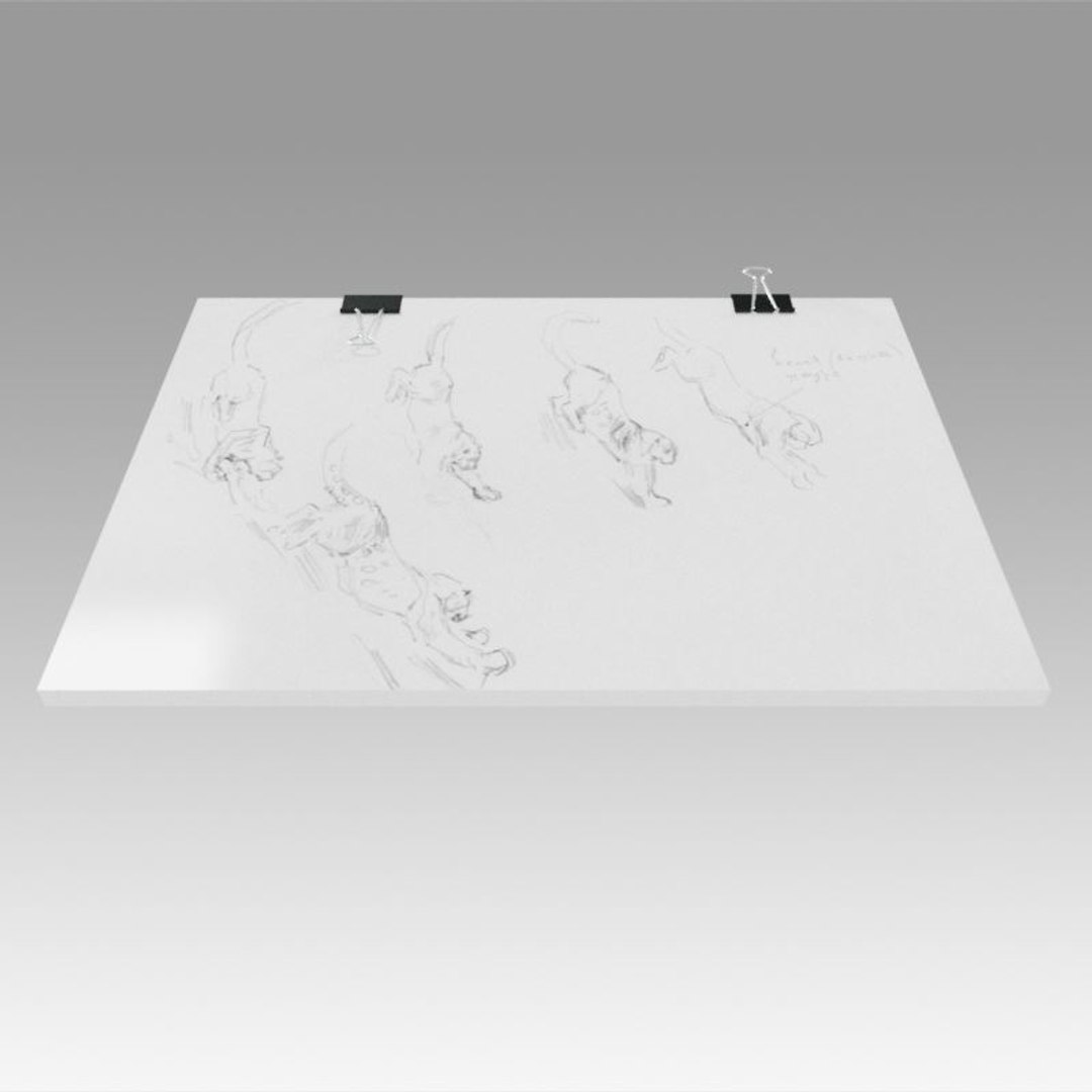 Paper Stack 3D Model - TurboSquid 1369308