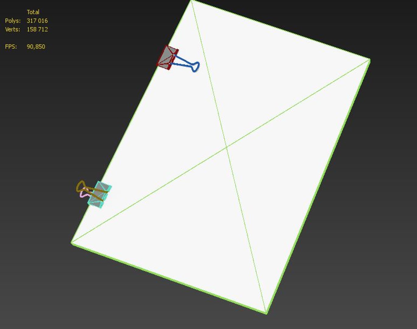 Paper Stack 3D Model - TurboSquid 1369308