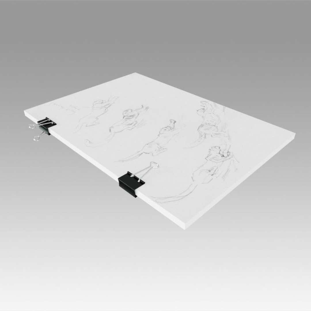 Paper Stack 3D Model - TurboSquid 1369308