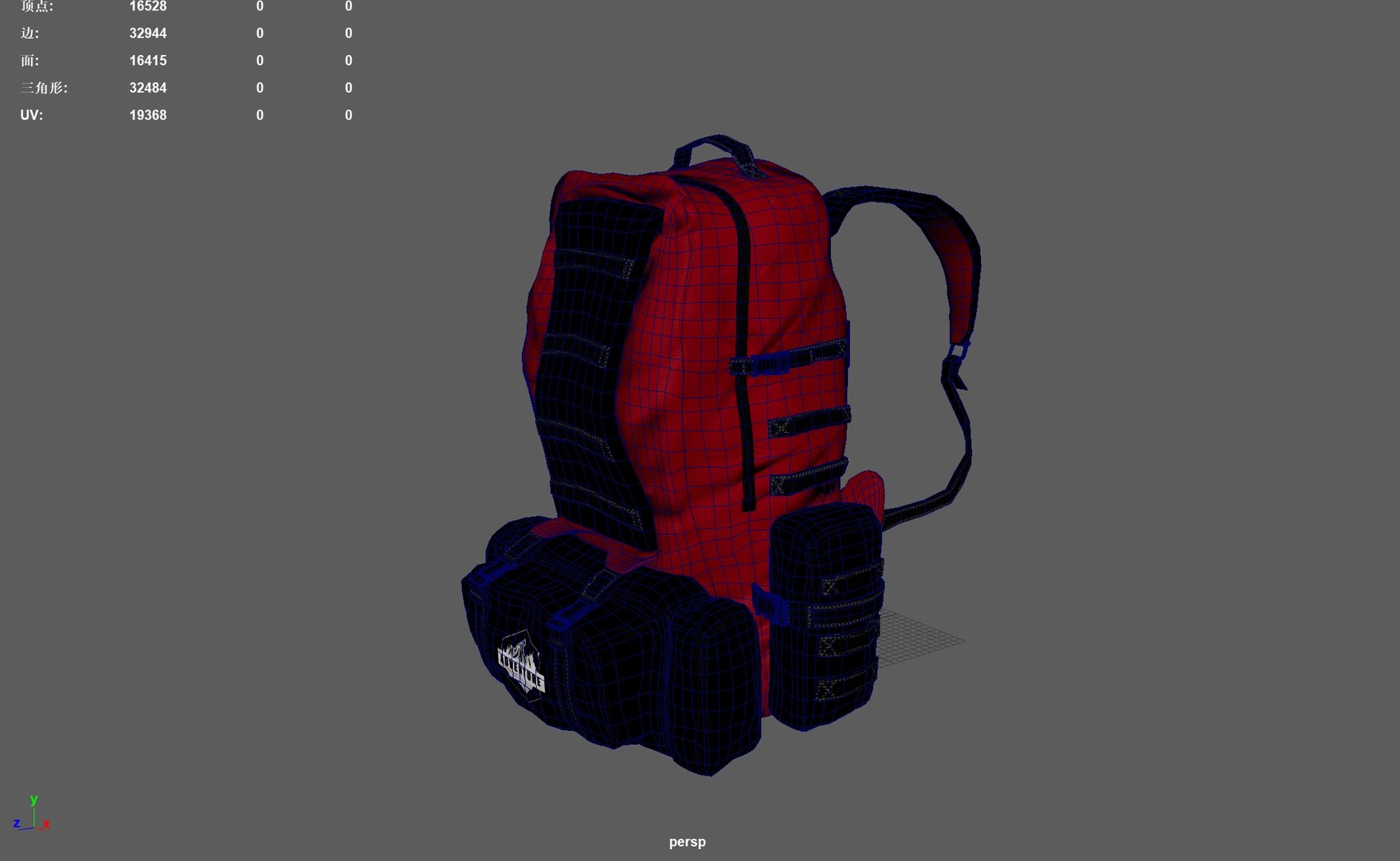 Backpack 3D Model - TurboSquid 2232235
