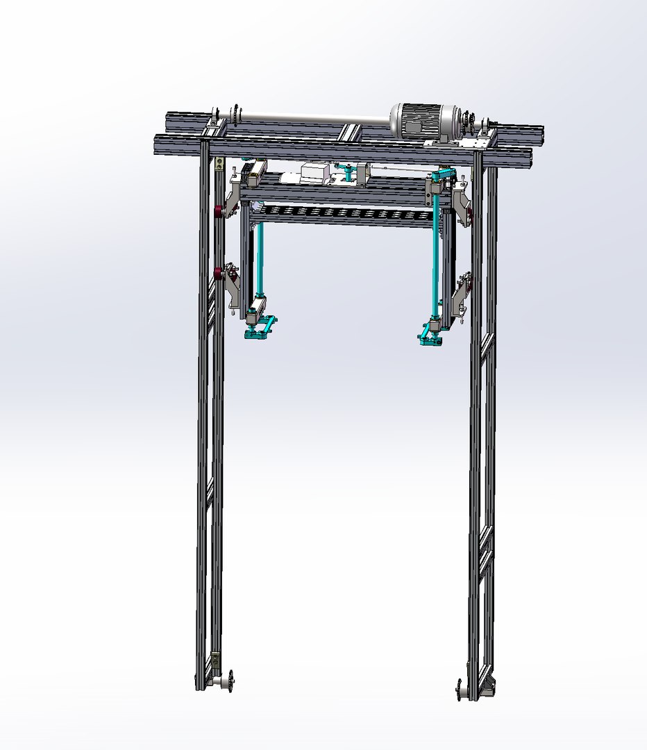 3D Plastic Box Stacking Conveyor - TurboSquid 1913736