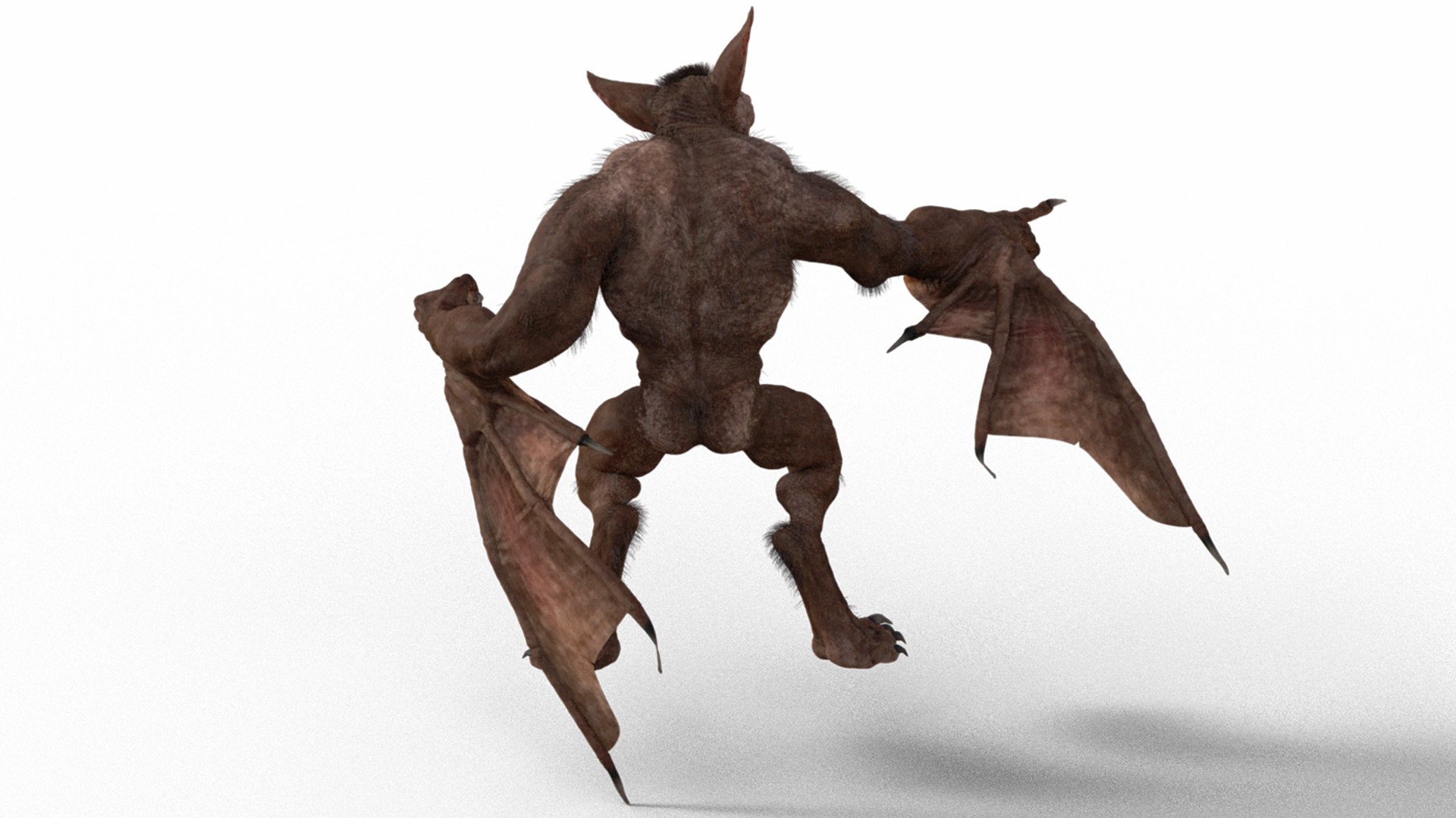 Monster BAT - Rigged 3D Model - TurboSquid 2194667